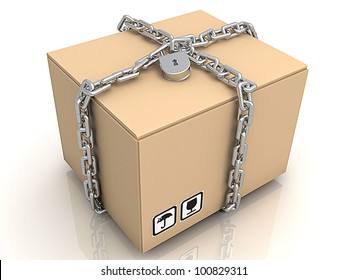 Box Lock Stock Illustration 100829311