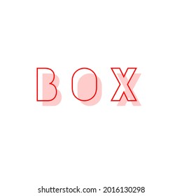 Box Logotype Box Letter Monogram Logo Stock Illustration 2016130298 ...