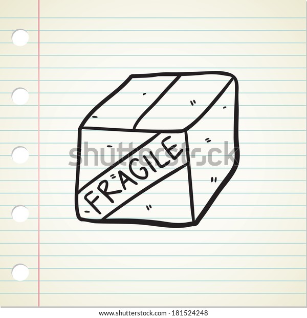Box Package Doodle Style Stock Illustration 181524248