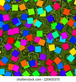 Box Shapes Seamless Generated Texture Background Stock Illustration ...