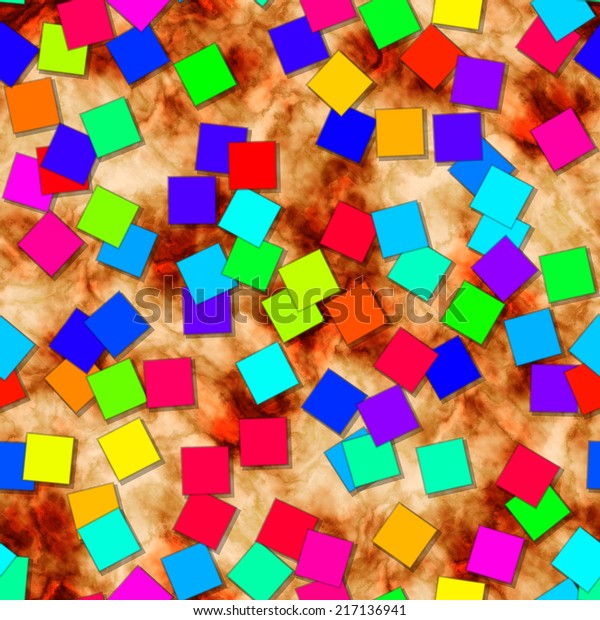 Box Shapes Seamless Generated Texture Background Stock Illustration ...