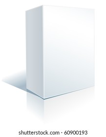 3d White Box Render On Isolated 스톡 일러스트 1391221556 | Shutterstock