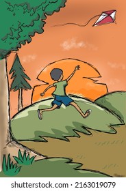 5,471 Boy Chasing Images, Stock Photos & Vectors | Shutterstock