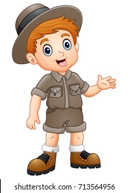 10,915 Safari boy cartoons Stock Illustrations, Images & Vectors ...