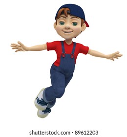 Boy Flying Stock Illustration 89612203 | Shutterstock