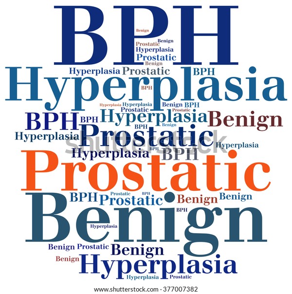 Bph Benign Prostatic Hyperplasia Disease Abbreviation 库存插图 377007382 ...