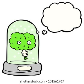 Brain Floating Jar Stock Illustration 101561767 | Shutterstock