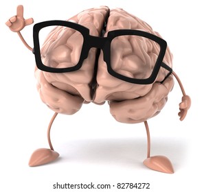 Brain Glasses Stock Illustration 82784272 | Shutterstock