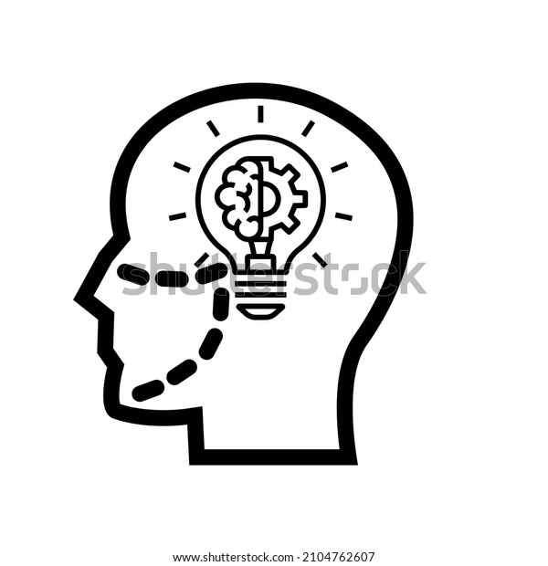 Brain Human Smart Artificial Intelligence Technology Stock Illustration ...