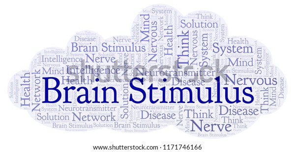 Brain Stimulus Word Cloud Stock Illustration 1171746166 | Shutterstock