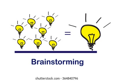 Brainstorming Background Stock Illustration 364840796 | Shutterstock