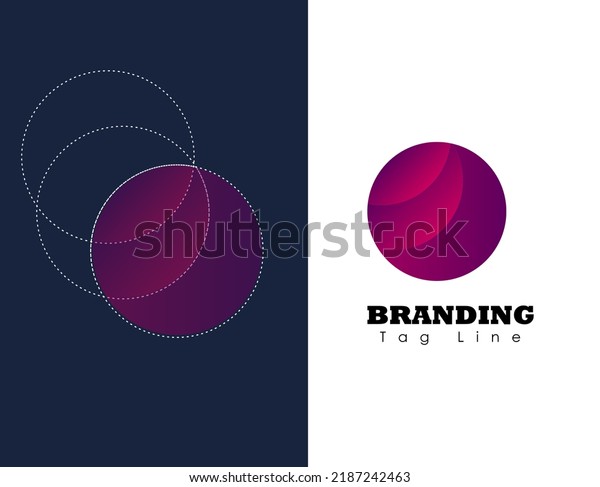 Branding Logo Design Initial Use Stock Illustration 2187242463 ...