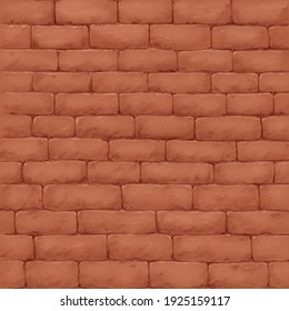 Brick Wall Background Drawing Digital Stock Illustration 1925159117 ...