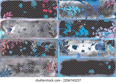Bricks Design Wall Interior Granite Background Stock Illustration ...