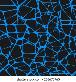 Beautiful Blue Stainedglass Window Vector Illustration Stock Vector ...