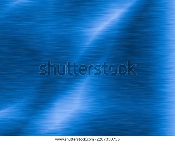 Bright Blue Metal Texture Background Stock Illustration 2207330755 ...