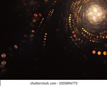 Bright Explosion Abstract Sun Rays Bokeh Stock Illustration 1033970749 ...