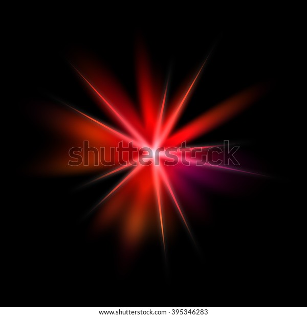 Bright Flash Explosion Burst Effect Background Stock Illustration ...