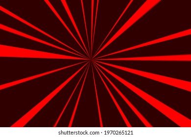 Bright Red Sunshine Pattern On Dark Stock Illustration 1970265121 ...