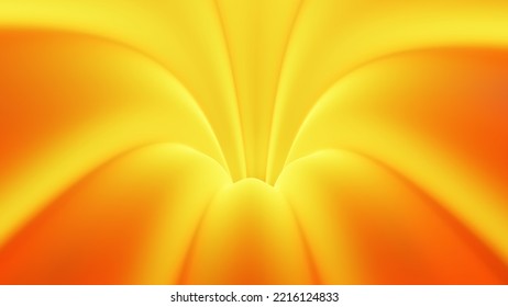 Bright Yellow Flower Shape Pattern Background Stock Illustration ...