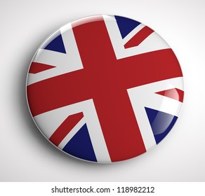 British Flag Button Stock Illustration 118982212 | Shutterstock