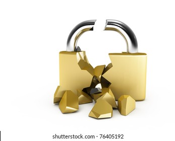 Broken locks Images, Stock Photos & Vectors | Shutterstock