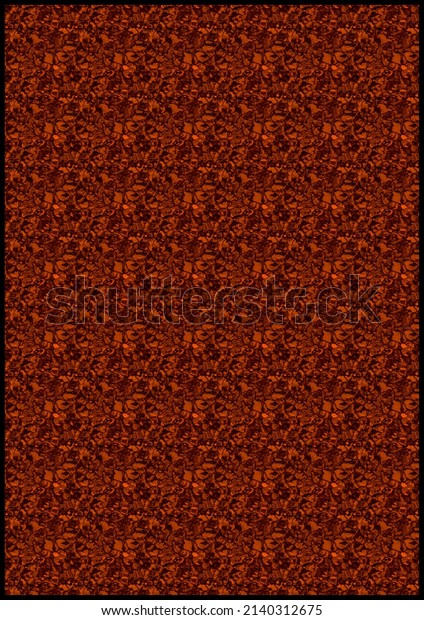 Brown Background Design Flyers Stock Illustration 2140312675 | Shutterstock