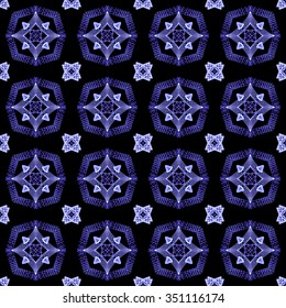 Brown Ethnic Pattern Background Stock Illustration 351116174 | Shutterstock