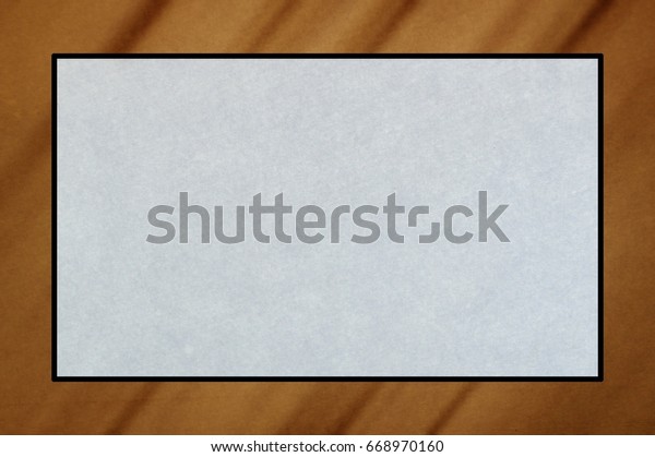 Brown Frame Template Background Stock Illustration 668970160 | Shutterstock