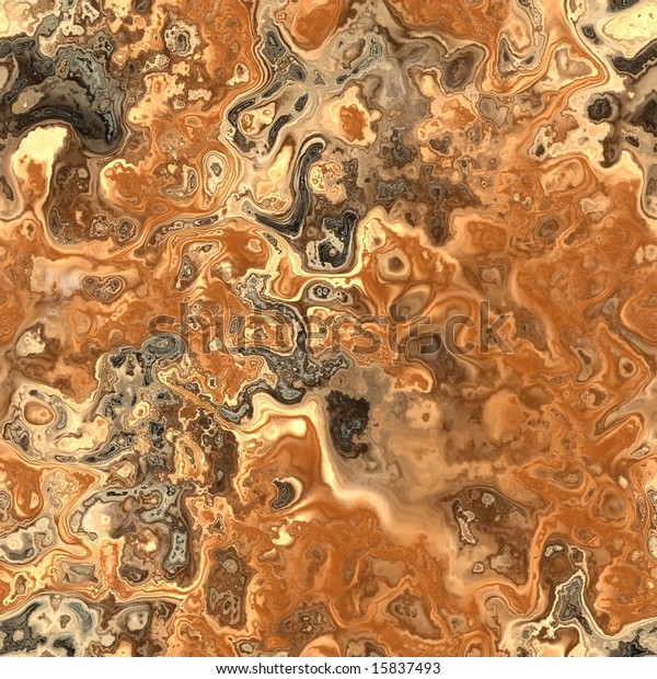 Brown Marble Seamless Texture Stock Illustration 15837493