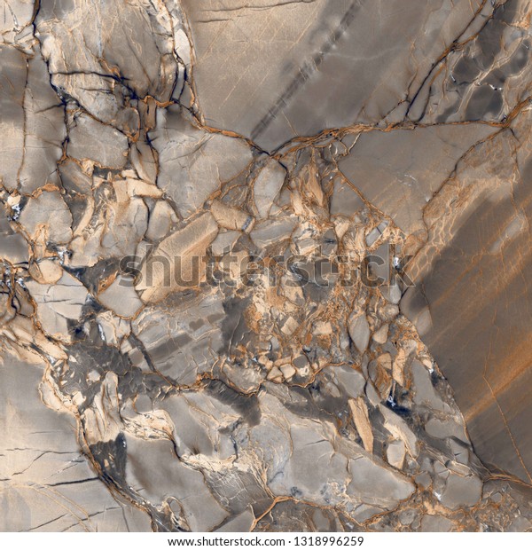 Brown Marble Texture Natural Pattern Royal Stock Illustration ...