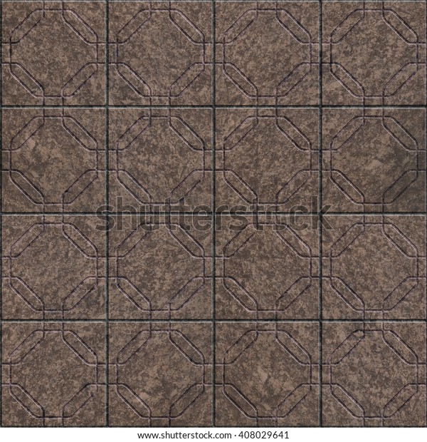 Brown Pavement Texture Background 스톡 일러스트 408029641 | Shutterstock