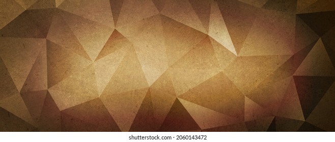 Brown Polygon Pattern Low Poly Design Stock Illustration 2060143472 | Shutterstock