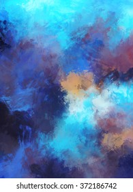 Brushed Painted Abstract Background Brush Strokes Stock Illustration ...