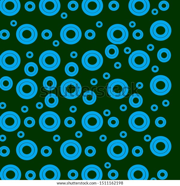 Bubble Art Repeat Circles Amoeba Pattern Stock Illustration 1511162198 ...