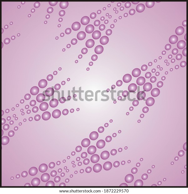Bubble Design Abstract Wallpaper Stock Illustration 1872229570 ...