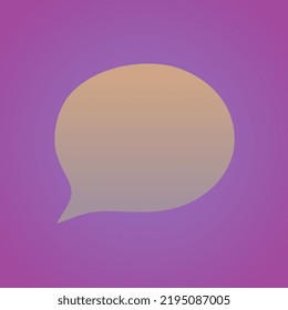Bubble Text Note Message Illustration Stock Illustration 2195087005 ...