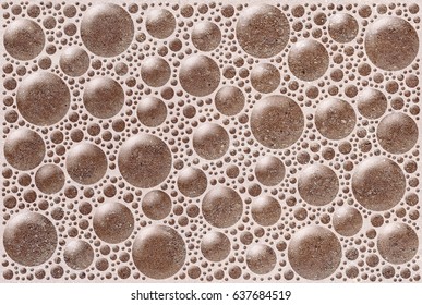 Bubbles Tiles Pattern Design Background Building Stock Illustration ...