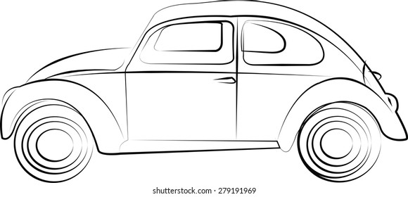 988 Beetle car Stock Illustrations, Images & Vectors | Shutterstock