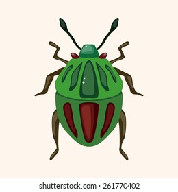 Bug Cartoon Elements Stock Vector (Royalty Free) 321166529