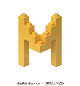 Building Blocks Font 3d Rendering Letter Stock Illustration 1832059126 ...