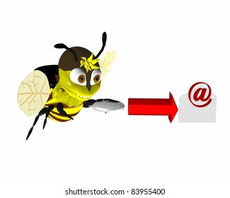 107 Bee email Images, Stock Photos & Vectors | Shutterstock