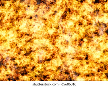 Burning Fire Flame Background High Resolution Stock Illustration ...