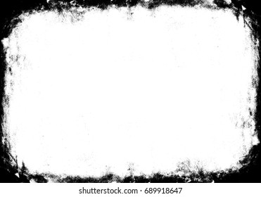 Burnt Paper Frame Overlay Pattern Black 스톡 일러스트 689918647 | Shutterstock