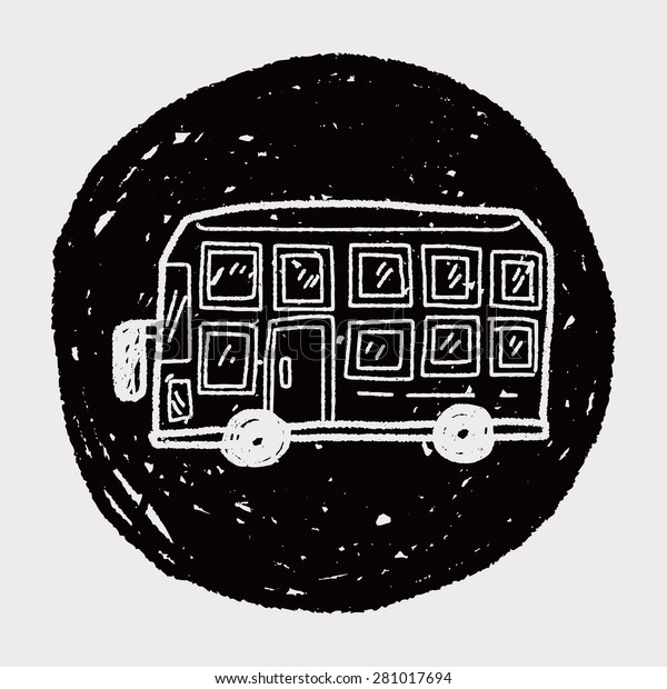 Bus Doodle Stock Illustration 281017694 | Shutterstock