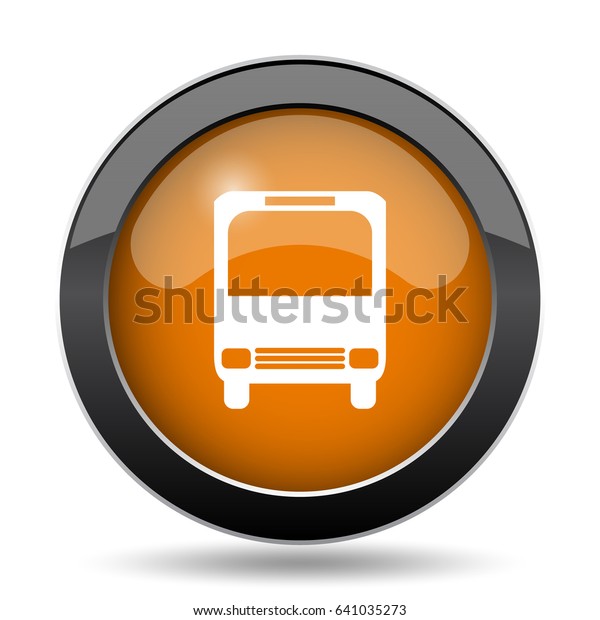 Bus Icon Bus Website Button On Stock Illustration 641035273