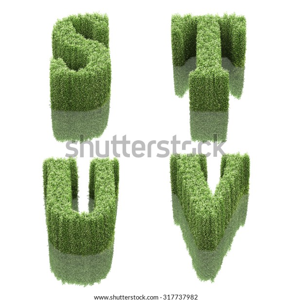 Bush Alphabet Stock Illustration 317737982 | Shutterstock