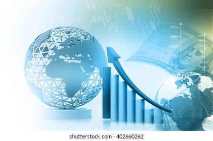 Business Graph Background Stock Illustration 402660262 | Shutterstock