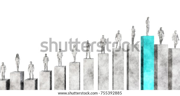 Business Management Strategy Development Chart Concept Stock ...