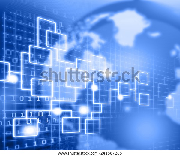 Business Network Flow Chart Concept Stock Illustration 241587265